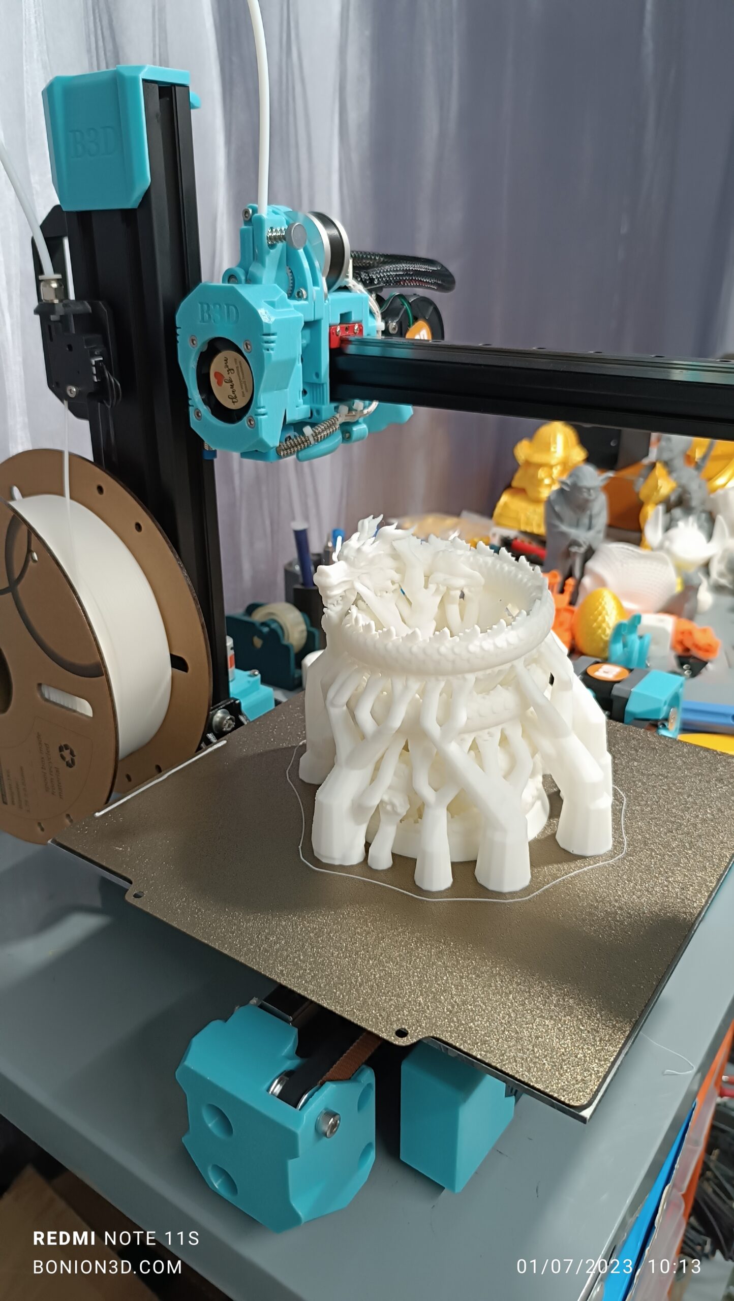 Máy In 3D Nhiều Màu – Máy In 3D Tự Động Phối Trộn Nhiều Màu